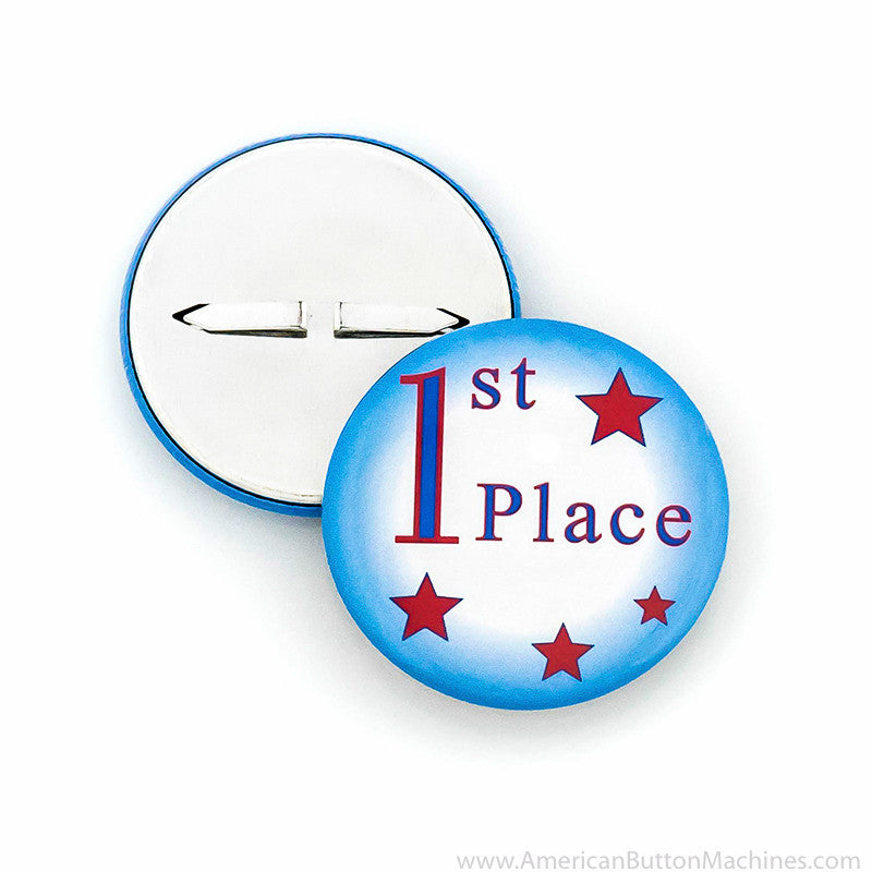 2.25" Long Prong Back Button Sets - 1,000/Pkg – American Button Machines