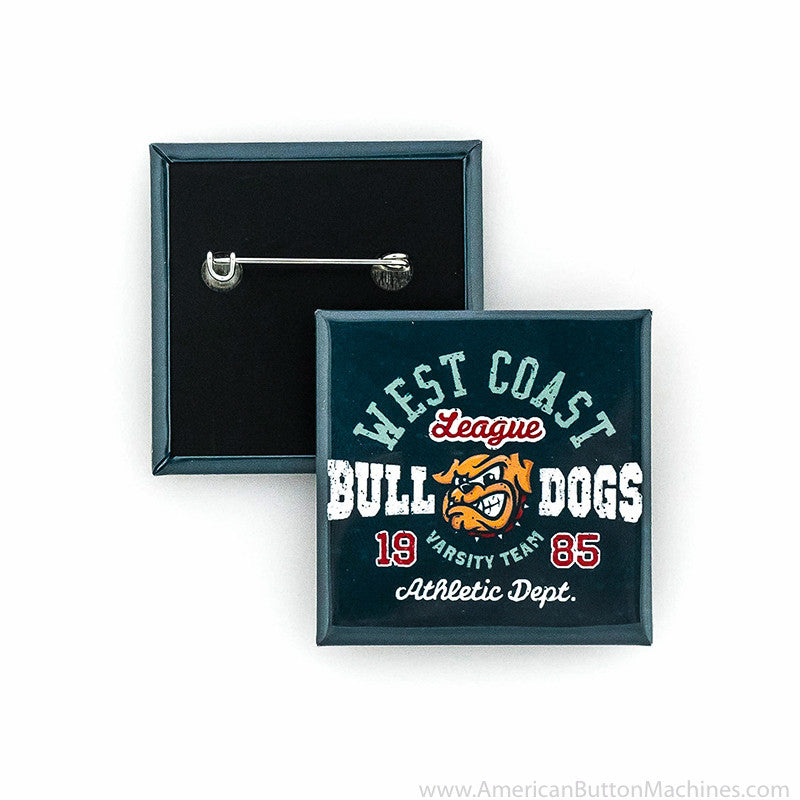 2"x2" Square Pinback Sets – American Button Machines