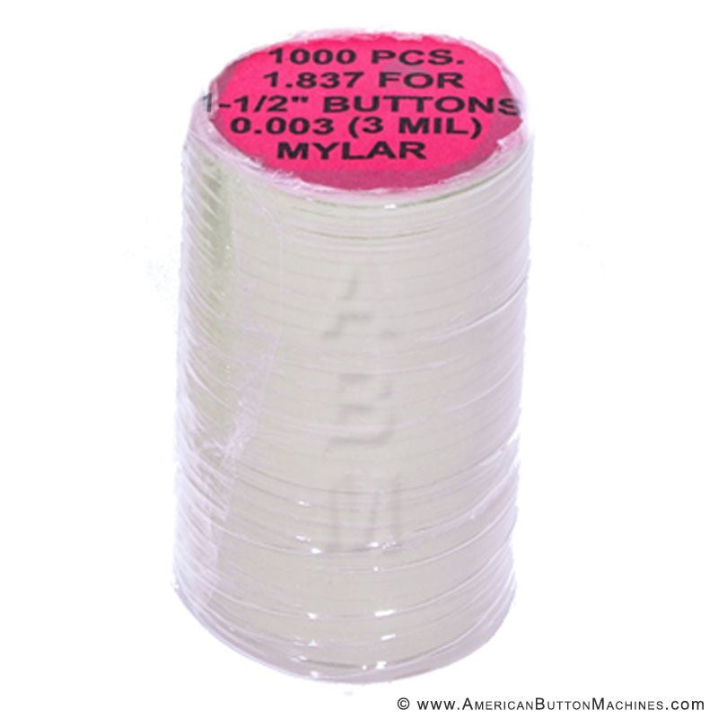 1.5" Mylar – American Button Machines