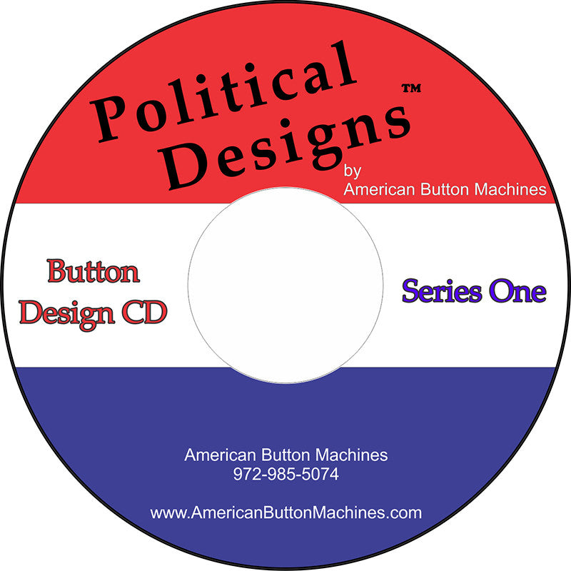 Political Button Designs #1 – American Button Machines