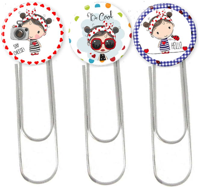 Jumbo Paper Clip Bookmark – American Button Machines