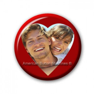 3'' Accent Rings - Heart Shaped – American Button Machines